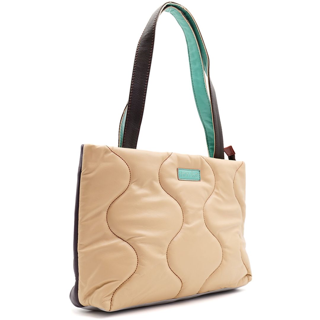 Quilted Wavy Bag - Recycled Handbags, Quilted Bags for women | Soruka EN