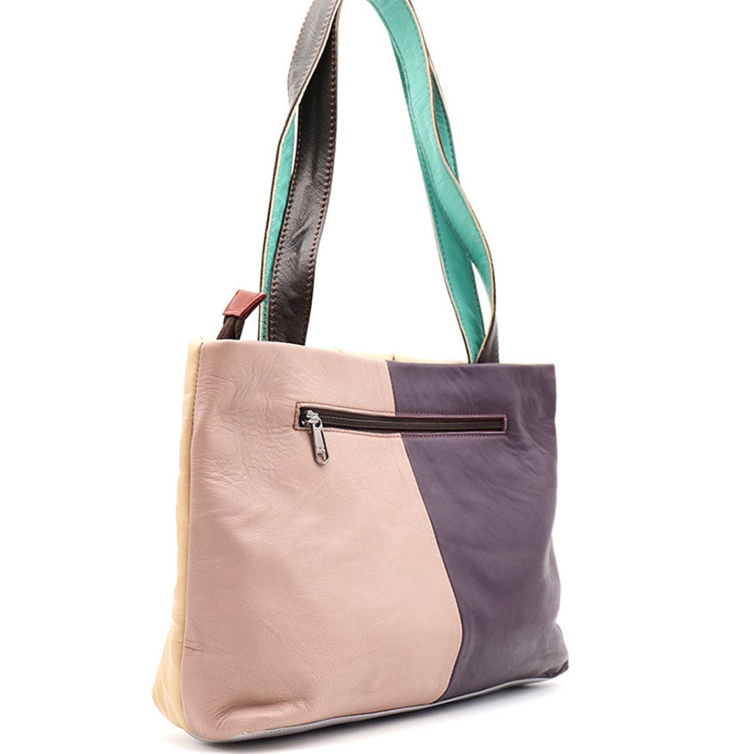 Quilted Wavy Bag - Recycled Handbags, Quilted Bags for women | Soruka EN